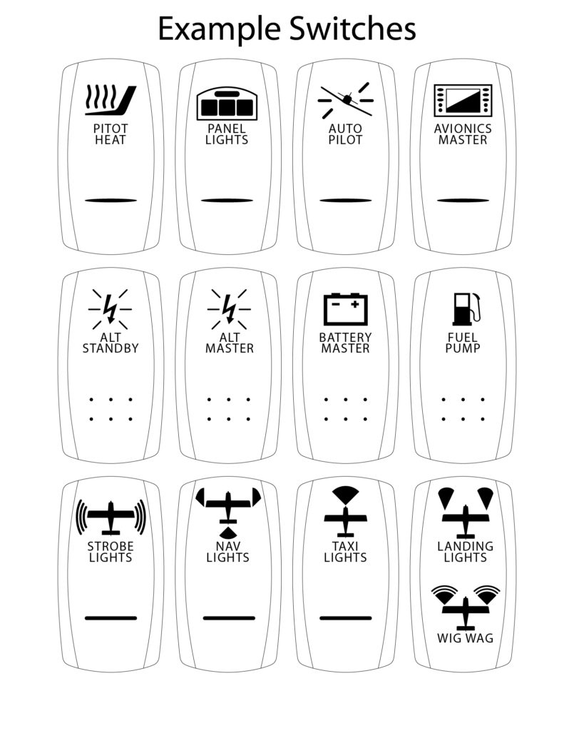 Laser Etched Rocker Switches Laser Etched Rocker Switches - Aerosport ...